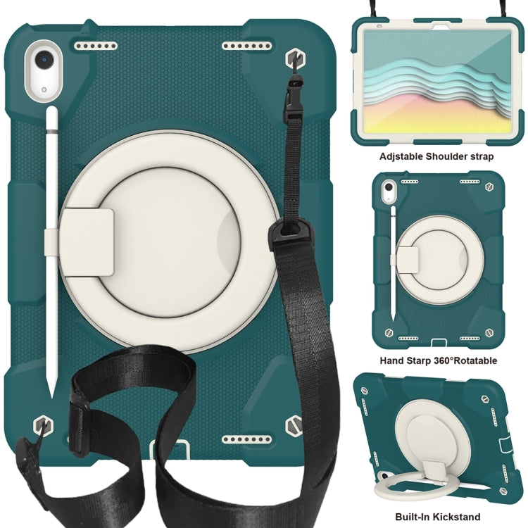 360 Rotation PC+Silicone Tablet Case, For iPad 11th Gen 2025 A16